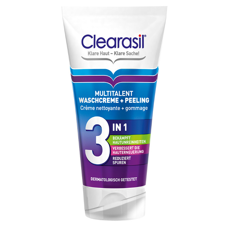 Clearasil Ultra 3 i 1 Rensesgel & Peeling køb online | nohea.dk
