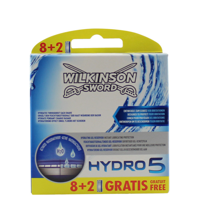 Wilkinson Sword Barberblade Hydro 5 10stk køb online | nohea.dk